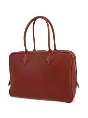 Hermès 2002 Plume Handbag - Red