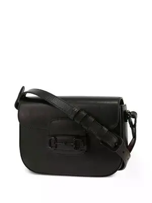 Gucci 1955 Horsebit Shoulder Bag - Black