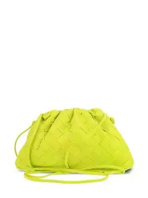 Bottega Veneta Intrecciato Leather Pouch With Shoulder Strap