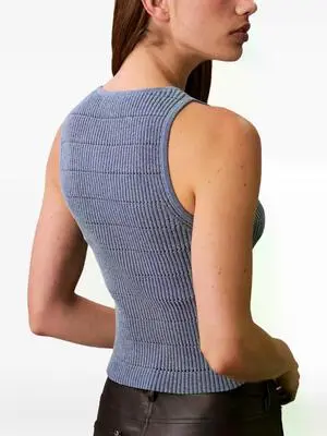 Calvin Klein Openwork Knit Top