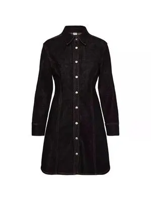 Calvin Klein Buttoned Collared Mini Dress