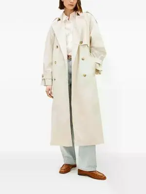 Tommy Hilfiger Belted Button-fastening Trench Coat