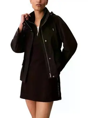 Calvin Klein Hooded Zip-front Jacket