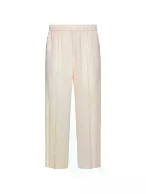 Issey Miyake Elasticated Pleated Trousers