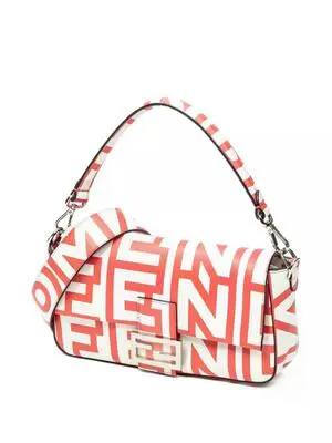 Fendi Baguette Logo-print Shoulder Bag