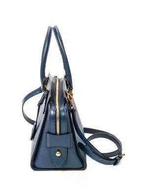 Prada Saffiano Leather Tote - Blue