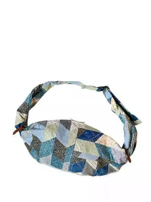 Kapital Patchwork-detail Bag - Blue