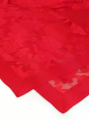 Guy Laroche Patterned Silk Scarf