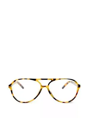 Jacquemus Round Frame Glasses - Brown