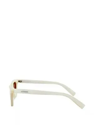 Jacquemus Square Frame Sunglasses - White
