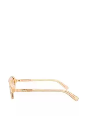 Jacquemus Geometric Frame Sunglasses