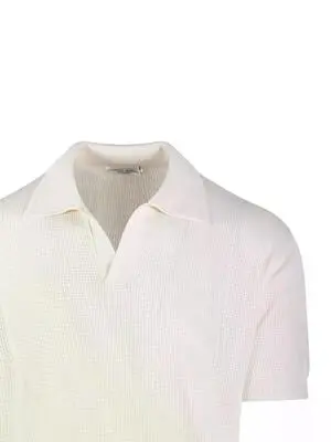 ROBERTO COLLINA Polo-collar T-shirt