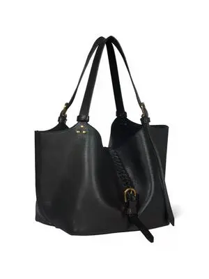Jérôme Dreyfuss Joseph S Braided Shoulder Bag - Black