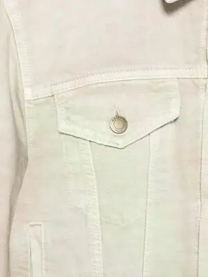 HAIKURE Buttoned Denim Jacket - Neutrals