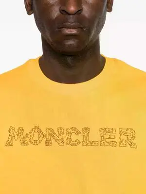 Moncler Logo T-shirt - Orange