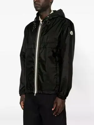 Moncler Hooded Zip Jacket - Black