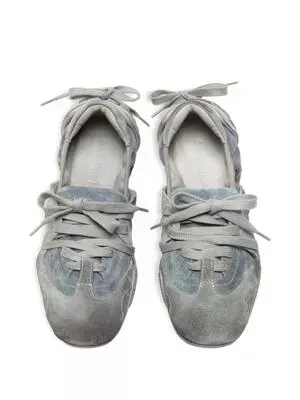 Acne Studios Suede Lace-up Shoes - Grey