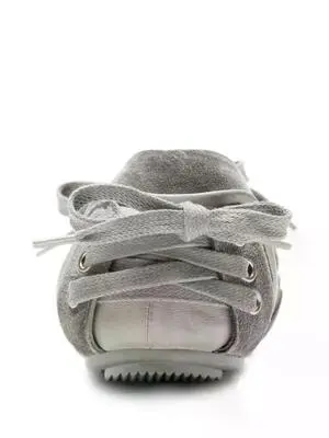 Acne Studios Suede Lace-up Shoes - Grey