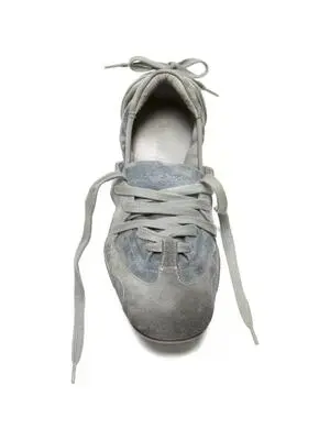 Acne Studios Suede Lace-up Shoes - Grey