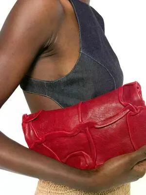 SOMMET Soffietta Crossbody Bag - Red