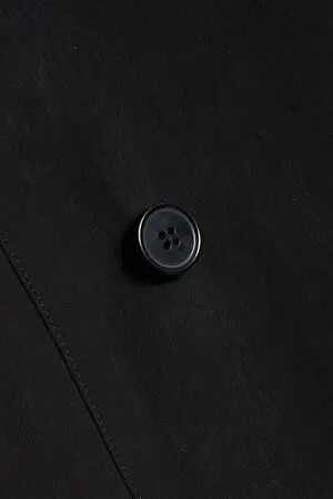 Loulou De Saison Coen Cotton Jacket - Black