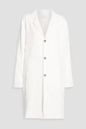 Loulou De Saison Menja Twill Coat - Ivory