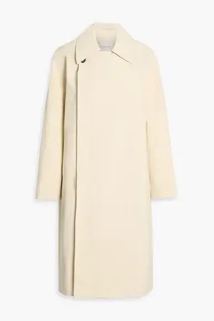 Loulou De Saison Alex Doublebreasted Cotton Coat - Beige