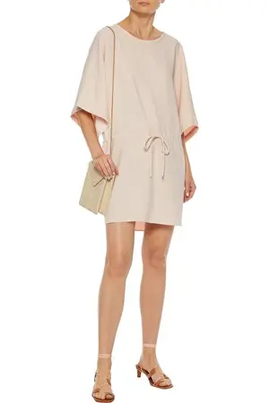 IRO PARIS Arbutus Gathered Crepe Mini Dress