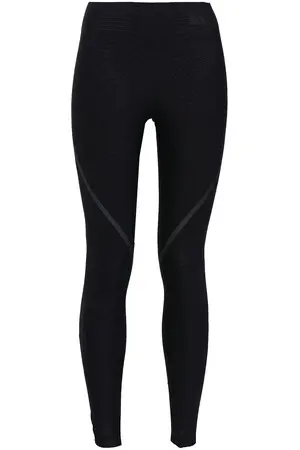 Adidas Printed Stretch Leggings - Black