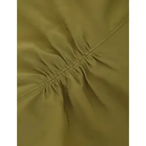 REISS Adriana Ruched Long-sleeve Jersey Dress - Chartreuse Green