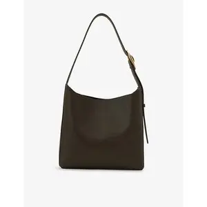 REISS Greta Suede And Leather Tote Bag