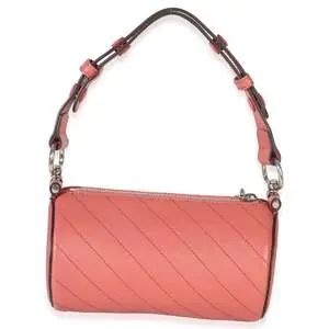 Gucci Diagonal Quilted Calfskin Blondie Barrel Bag - Pink