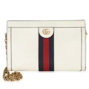 Gucci Leather Ophidia Chain Shoulder Bag
