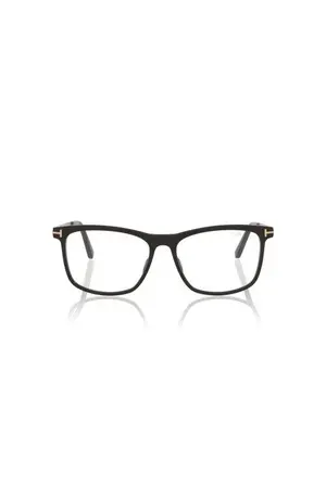 TOM FORD 56mm Square Eyeglasses - Black