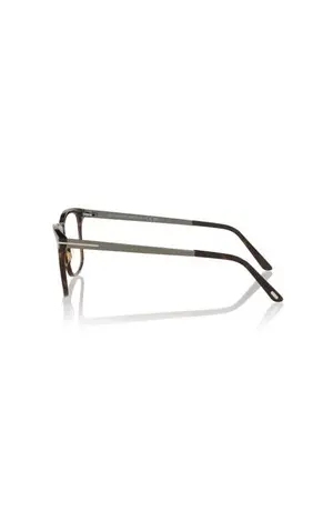 TOM FORD 56mm Square Eyeglasses - Tortoise