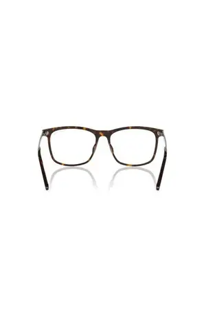 TOM FORD 56mm Square Eyeglasses - Tortoise