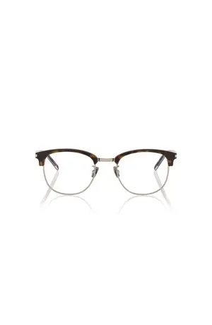 Saint Laurent 51mm Round Eyeglasses