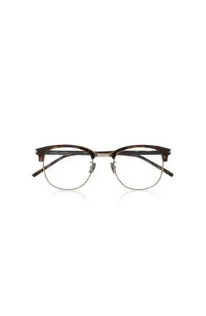 Saint Laurent 51mm Round Eyeglasses