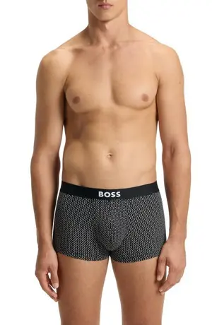 BOSS Assorted 3-pack Stretch Cotton Trunks