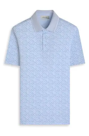Bugatchi Three-button Performance Polo