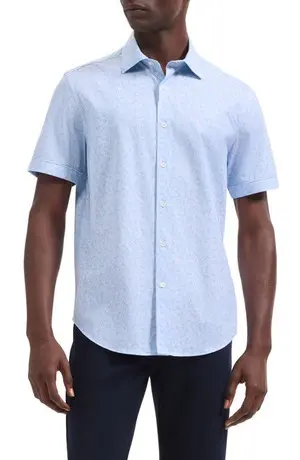 Bugatchi Short Sleeve Shirts For Men