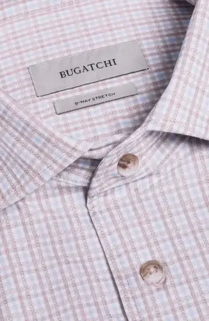 Bugatchi Devon Ooohcotton® Shadow Plaid Button-up Shirt