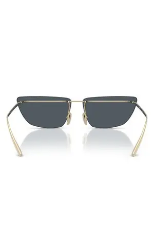 Prada 64mm Oversize Butterfly Sunglasses