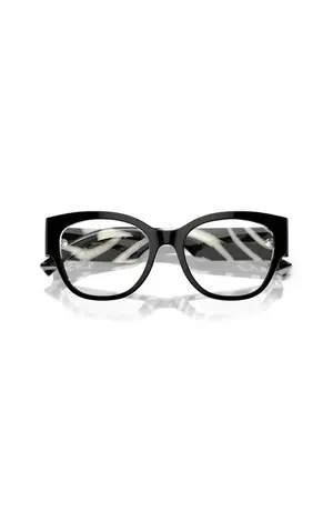 Dolce & Gabbana Butterfly Full Rim Eyeglasses - Black