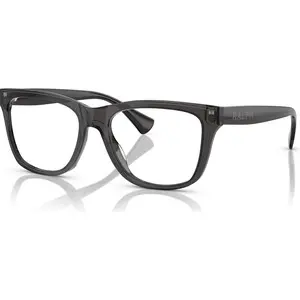 Ralph Lauren 55mm Rectangle Eyeglasses - Grey