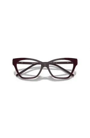 Tory Burch 54mm Cat Eye Optical Glasses