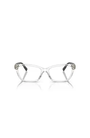 Tiffany & Co. 54mm Rectangle Eyeglasses - Transparent