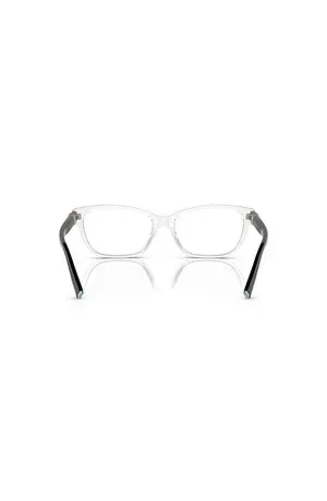 Tiffany & Co. 54mm Rectangle Eyeglasses - Transparent