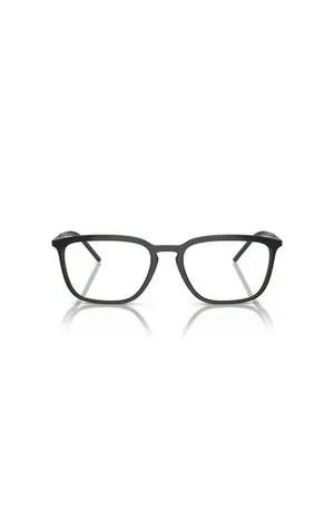 Dolce & Gabbana 54mm Square Full Rim Eyeglasses - Green