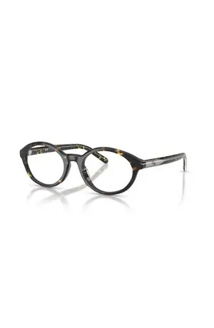 DIESEL® 50mm Oval Optical Glasses - Tortoise
